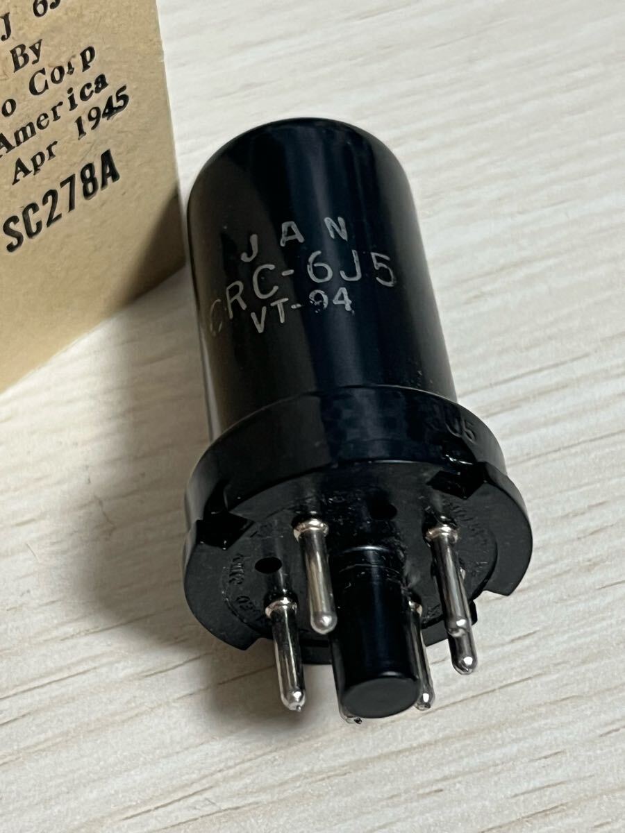 Yahoo!オークション - 6J5 1本 RCA 試験済み 真空管
