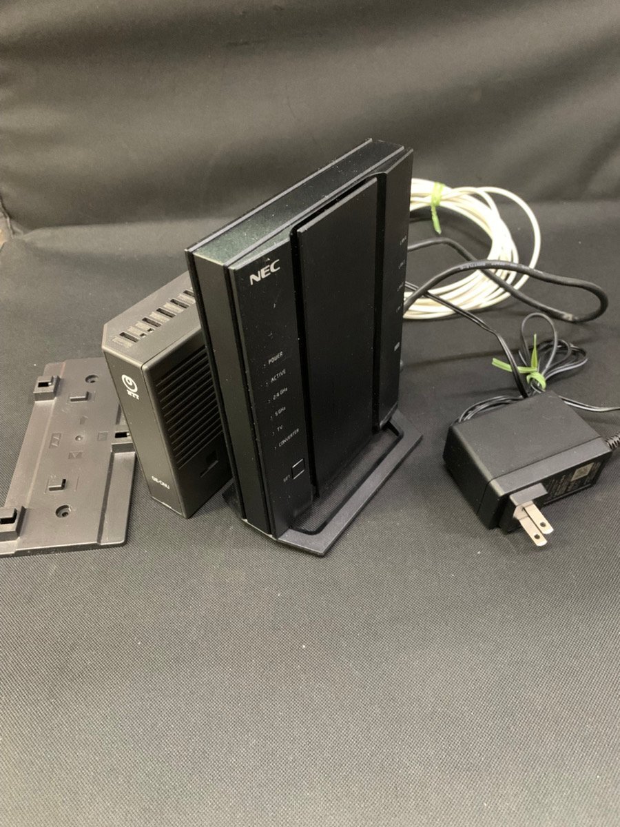 NTT GE-PON-ONU タイプD / NEC Aterm PA-WG2600HS2 無線LANルーター 動作未確認 ジャンク 部品取りに(ネットワーク)｜売買されたオークション情報 ...