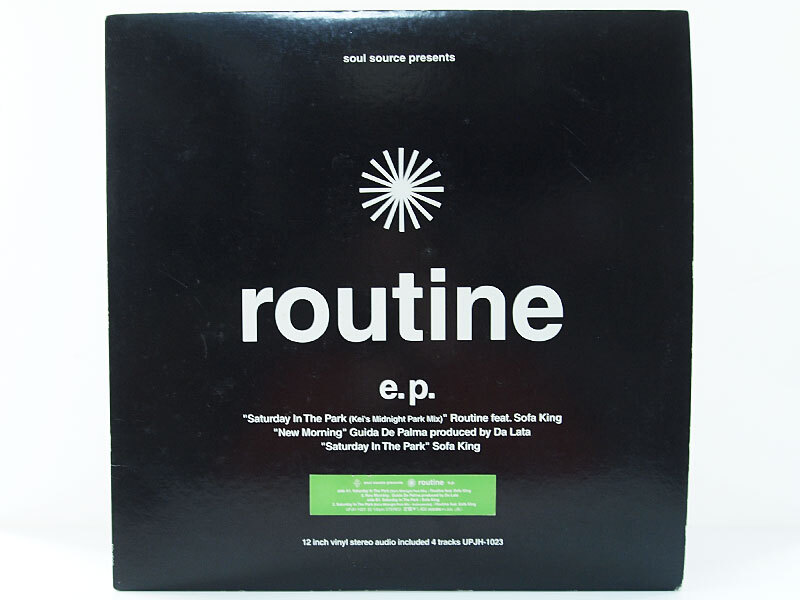 Yahoo!オークション - ROUTINE / Routine E.P. 12inch レコード Saturd...