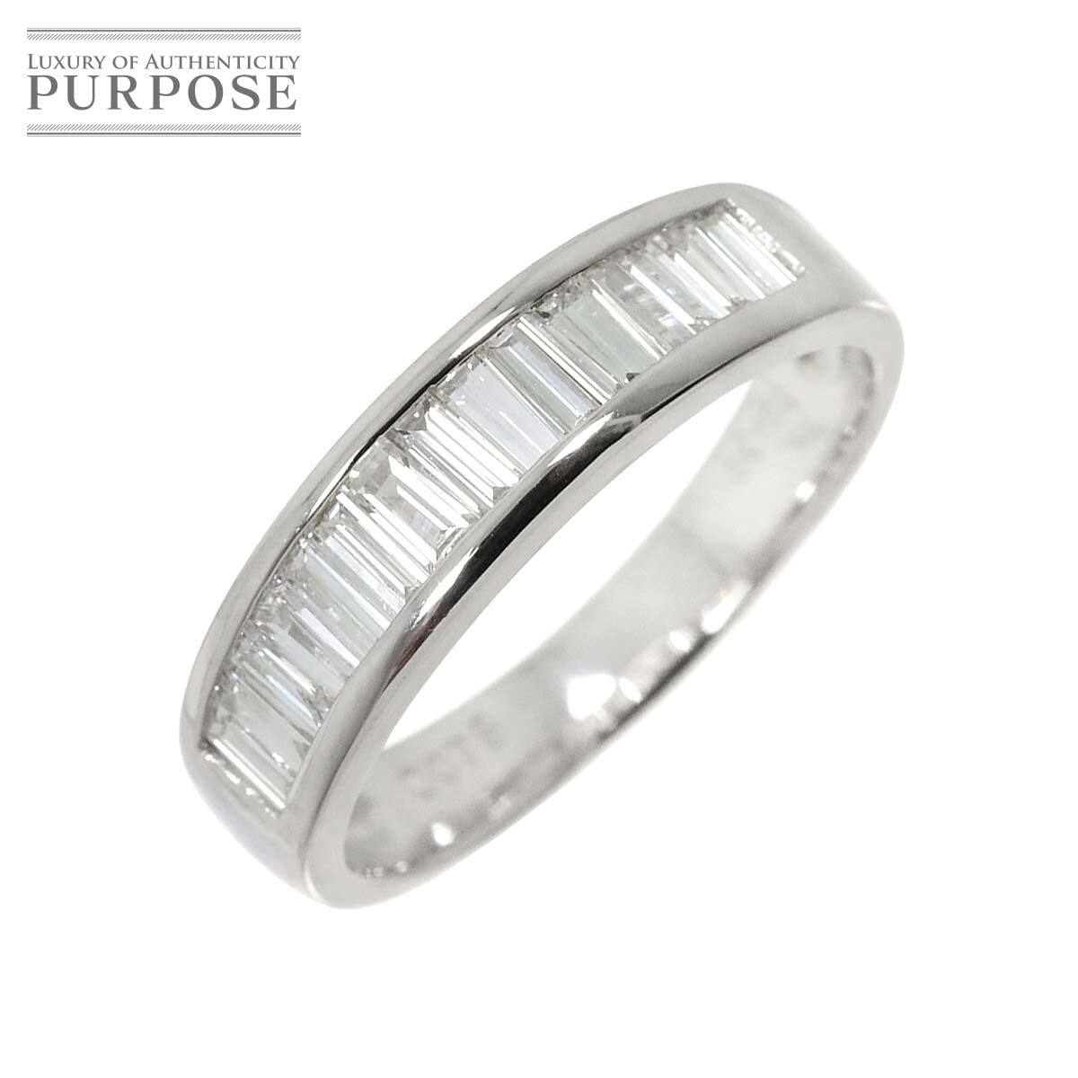 Yahoo!オークション - リング 15号 ダイヤ 0.78ct K18 WG ホワイトゴー...