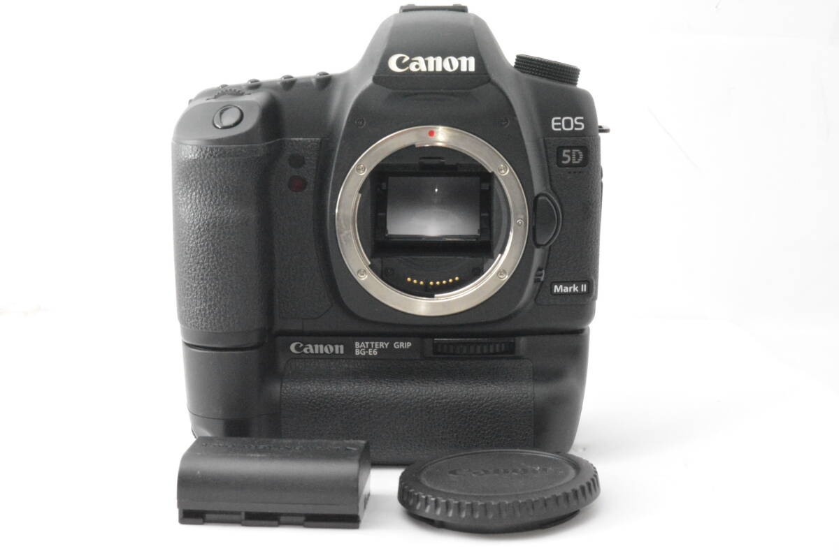 Yahoo!オークション - 並品 キャノン CANON EOS 5D MARK II BG-E6 ボ...