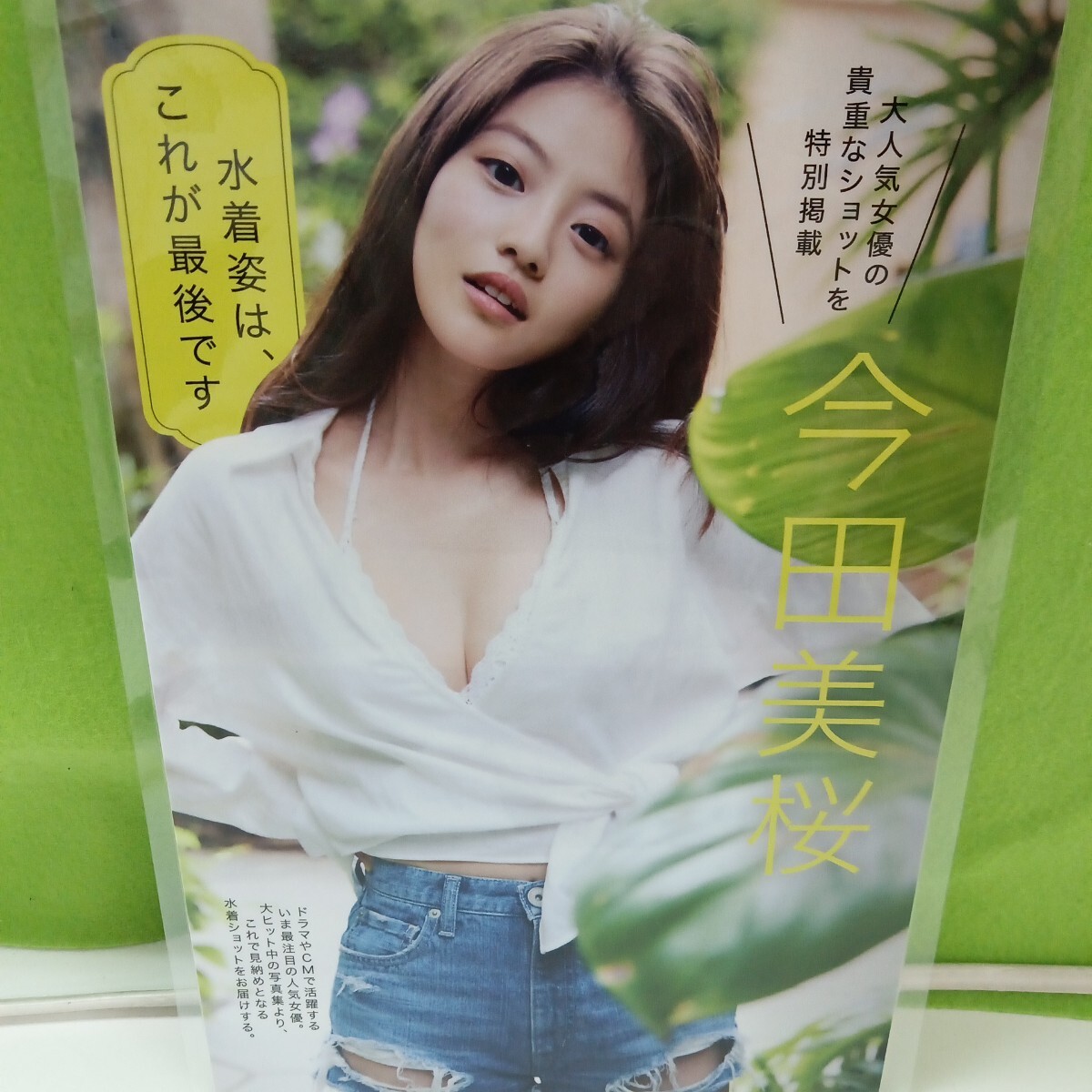 Yahoo!オークション - ら-004『雑誌グラビア ラミネート加工』『水着姿...