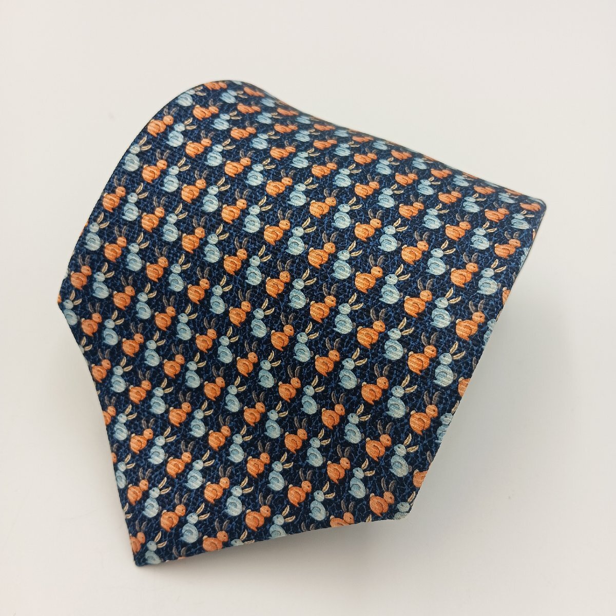 Yahoo!オークション - 1円 F099 ブルガリ BVLGARI ネクタイ ウサギ 兎 ...