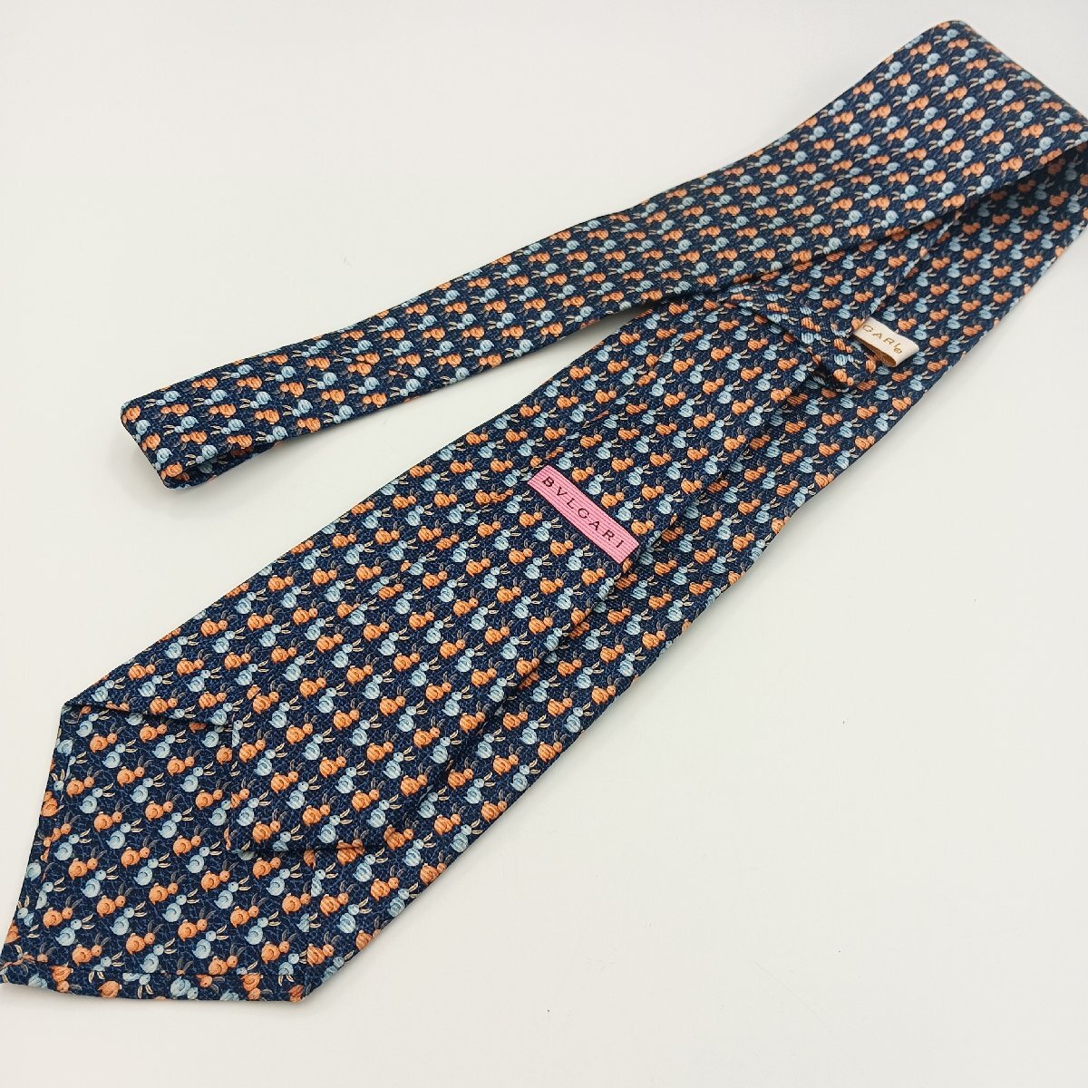 Yahoo!オークション - 1円 F099 ブルガリ BVLGARI ネクタイ ウサギ 兎 ...