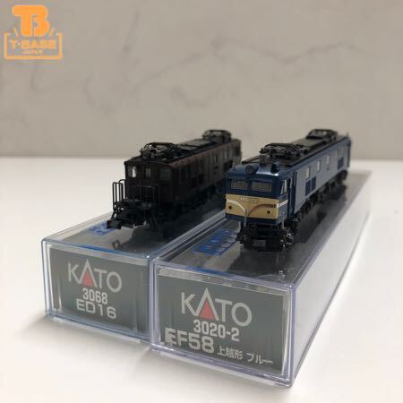 1円〜 み KATO Nゲージ 3020-2 EF58 上越形ブルー 3068 ED16 2両セット(その他)｜売買されたオークション情報、yahooの商品情報をアーカイブ公開 ...