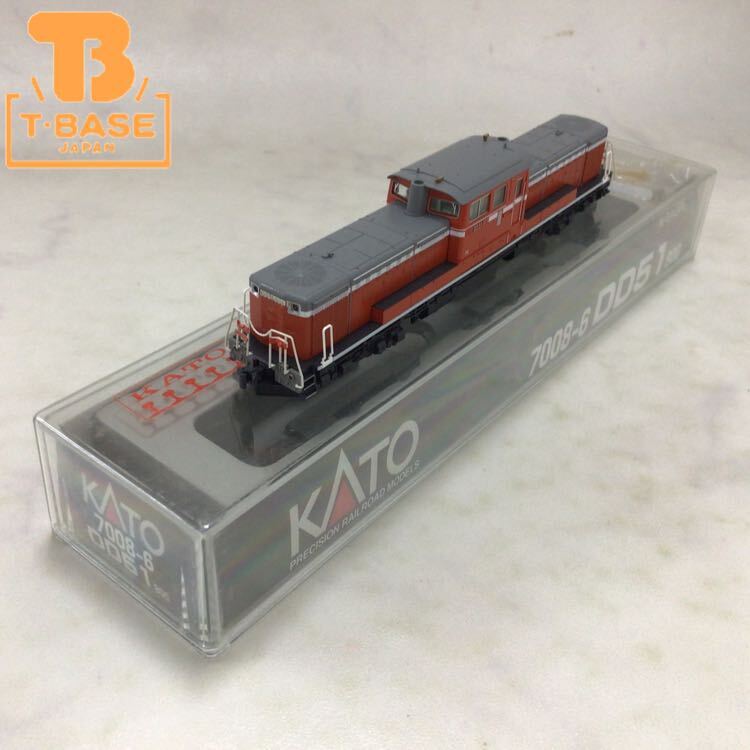 Yahoo!オークション - 1円〜 動作確認済み KATO Nゲージ 7008-6 DD51 8...