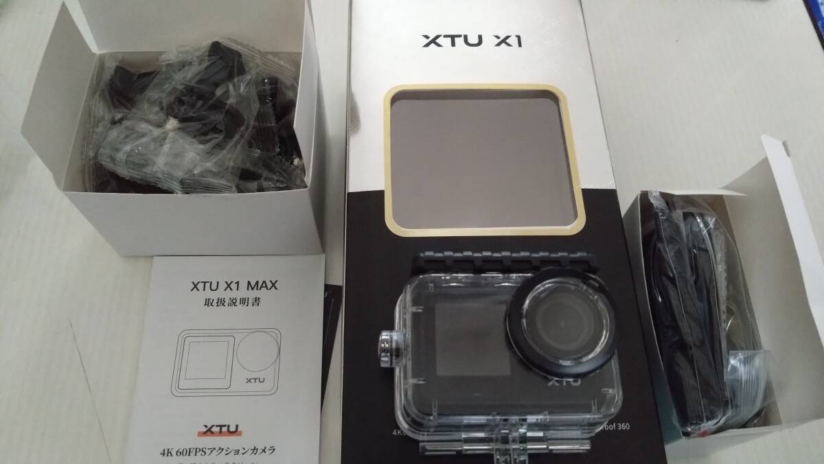 Yahoo!オークション - 【ジャンク】アクションカメラ XTU MAX 4K 60FPS...