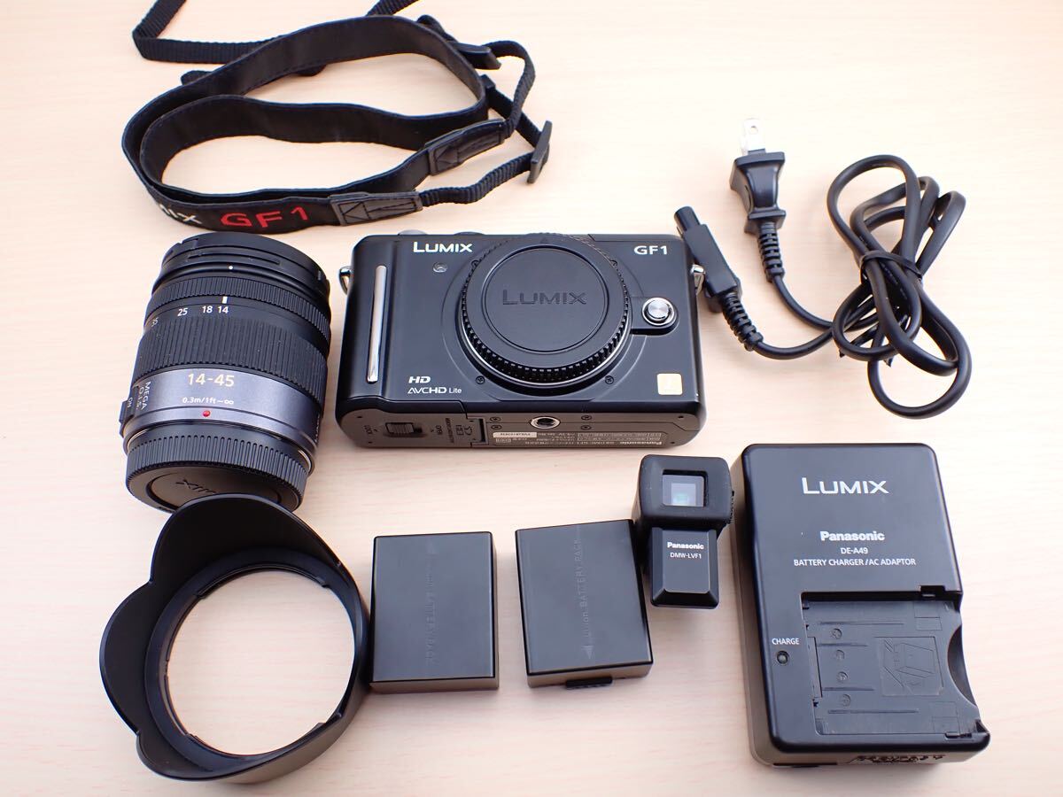 Yahoo!オークション - 動作品 Panasonic ルミックス GF1 DMC-GF1 14-45...