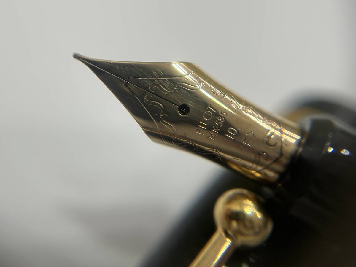 26655 PILOT パイロット 万年筆 ペン先14K 585 筆記OK(パイロット)｜売買されたオークション情報、yahooの商品情報をアーカイブ公開 - オークファン（aucfan.com）