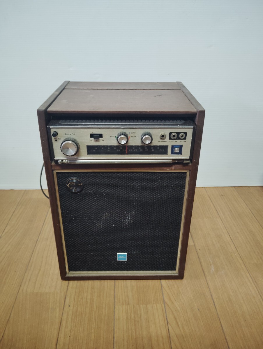 Yahoo!オークション - 東芝 TOSHIBA ラジオ スピーカー付き 11M-885F