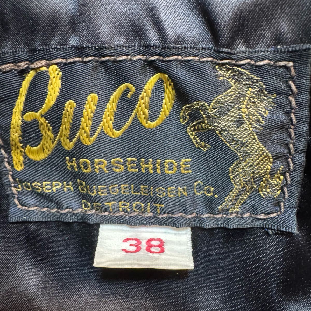 Yahoo!オークション - 超希少 BUCO ブーコ j100 ホースハイド 黒芯 シ...