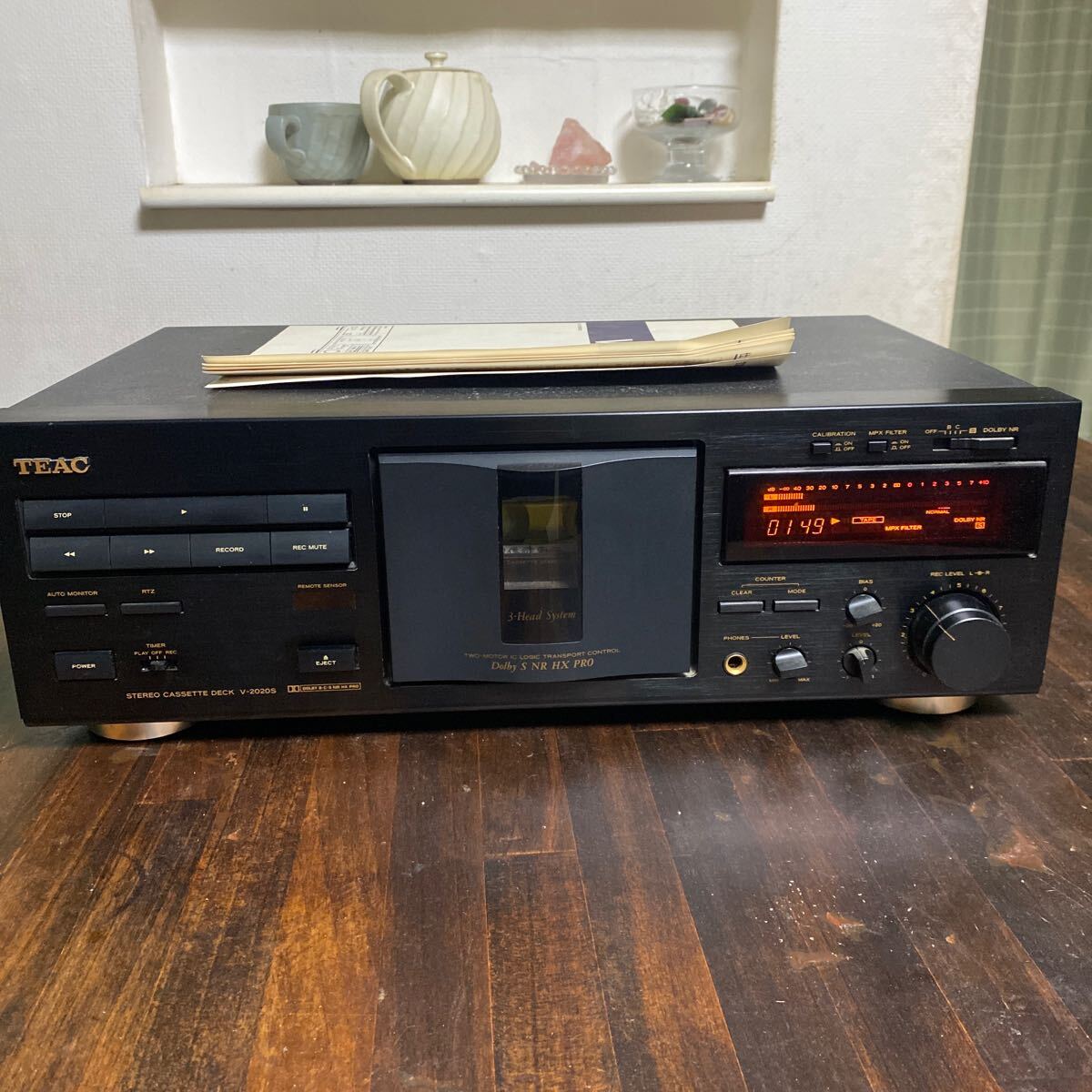 Yahoo!オークション - TEAC カセットデッキ V-2020S Dolby S NR HX PRO