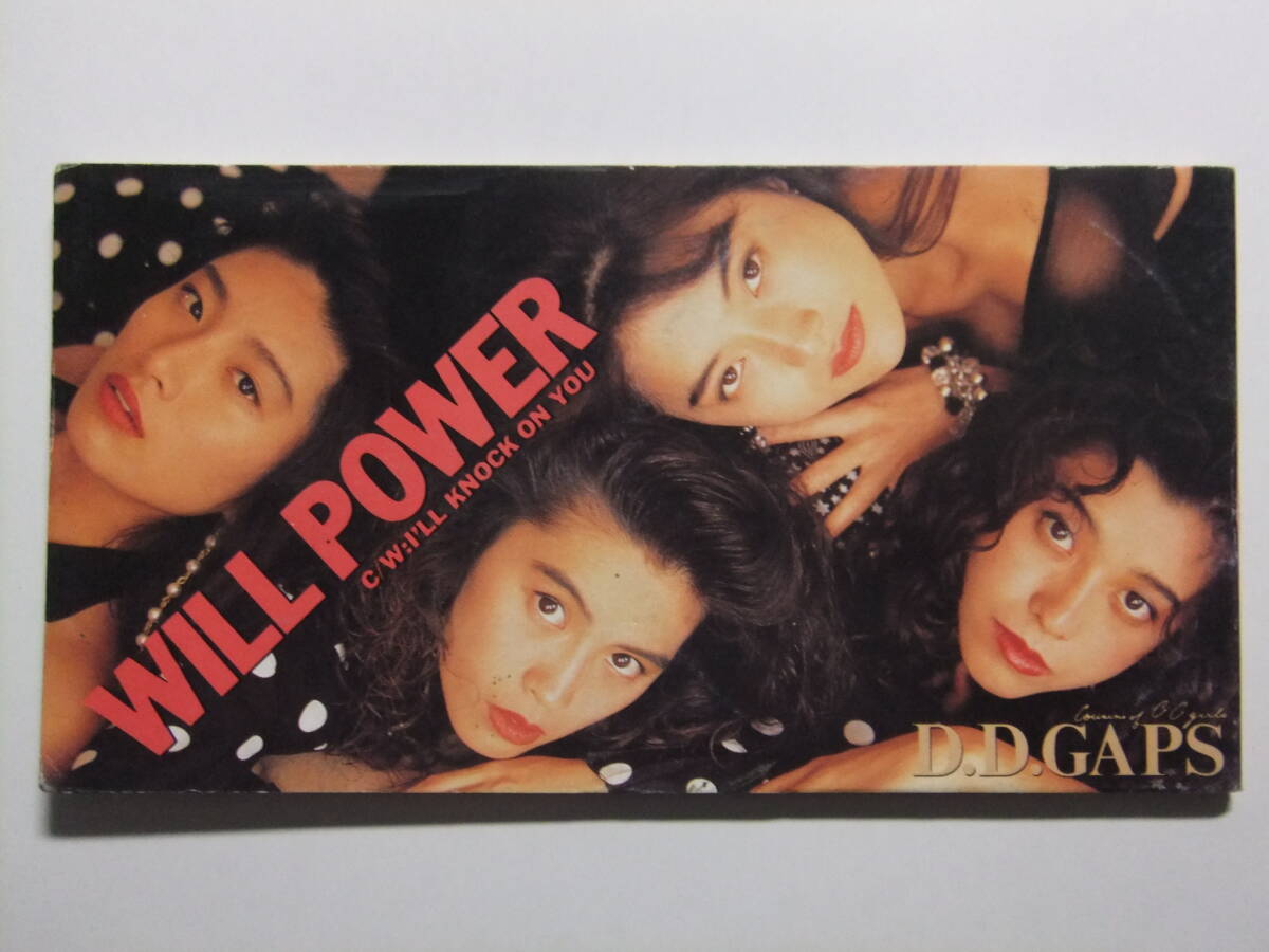 Yahoo!オークション - W-1081 8cmCD D.D.GAPS WILL POWER C.C.ガール...