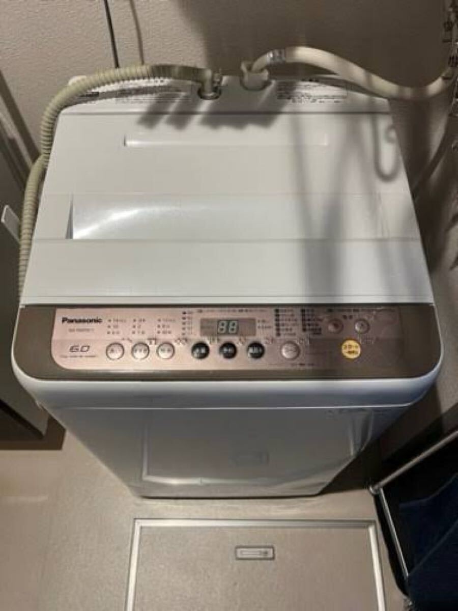 Yahoo!オークション - 【美品】パナソニック 全自動洗濯機 6.0kg 18年...