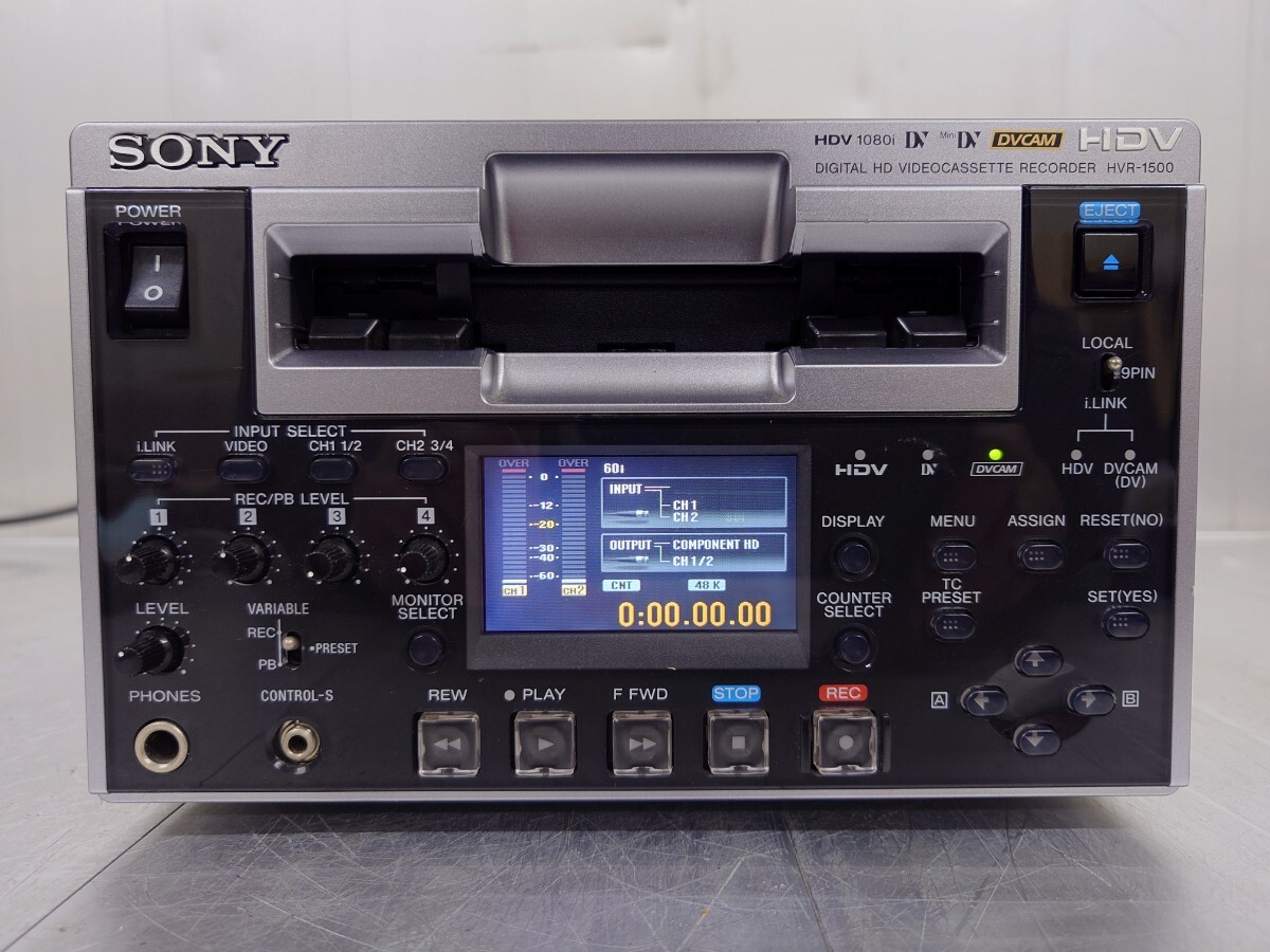 Yahoo!オークション - SONY miniDV HDV デジタルHDVレコーダー HVR-150...
