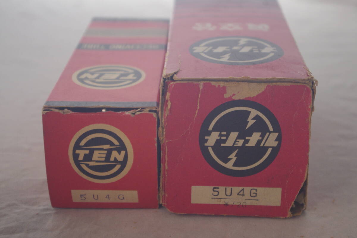 Yahoo!オークション - 真空管 5U4G 二本セット ナショナルとTEN 未使用...