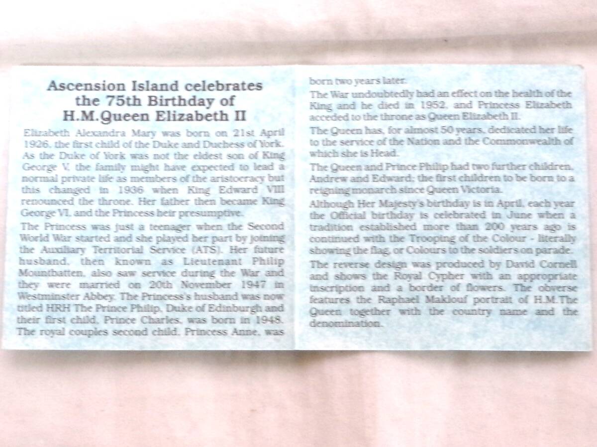 Yahoo!オークション - K232 ASCENSION ISLAND(2枚)