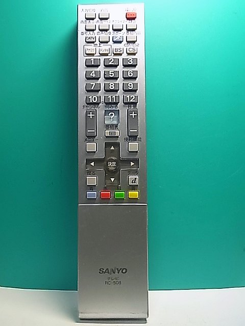Yahoo!オークション - S163-297 サンヨー SANYO テレビリモコン RC-508...