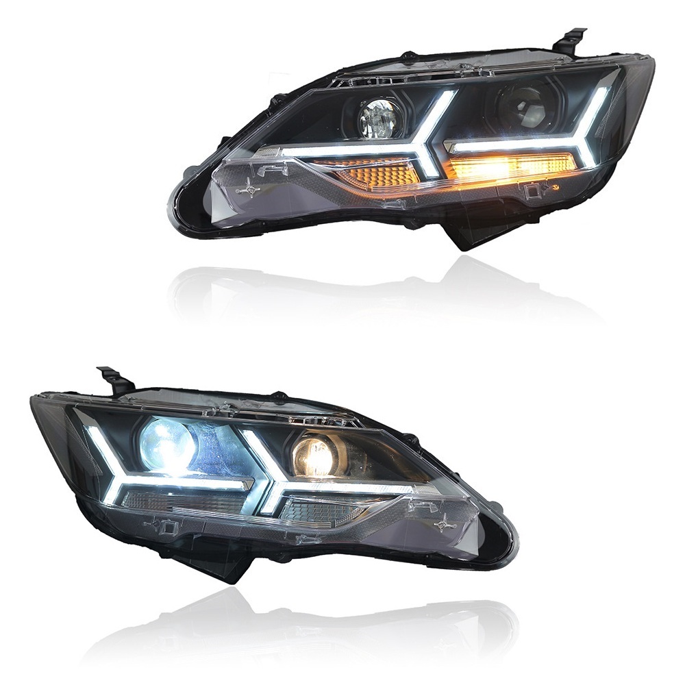 Yahoo!オークション - カムリ AVV50 50系 LED ヘッドライト 左右 ヘッ...