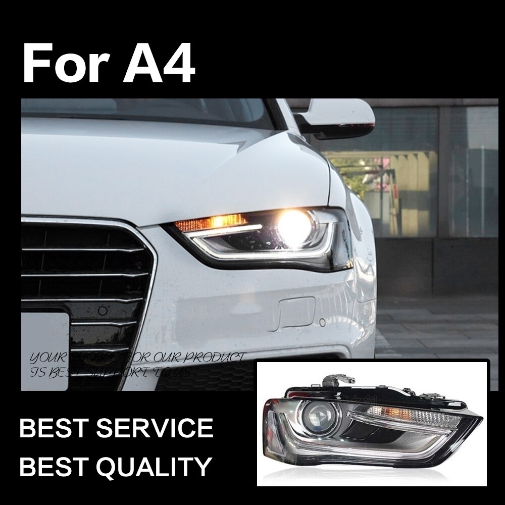 Yahoo!オークション - ヘッドライト AUDI アウディ A4 B8 LED '13-'16 ...