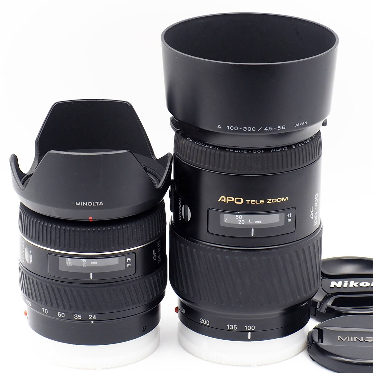 Yahoo!オークション - MINOLTA AF 24-105mm F3.5-4.5 D AF APOTELE 100...