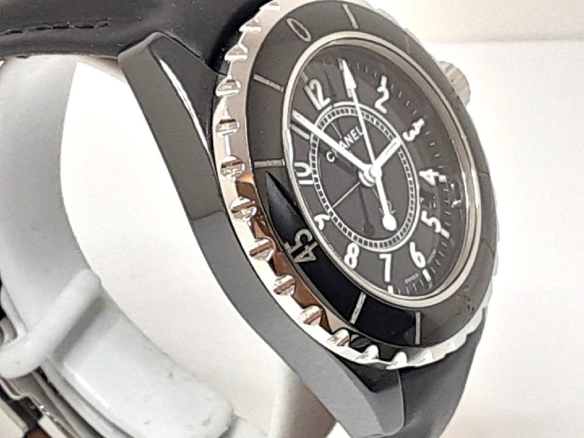 Yahoo!オークション - シャネル CHANEL J12 H0680 セラミック デイト ...