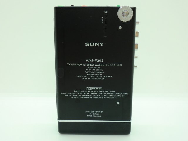 Yahoo!オークション - ソニー SONY WM-F203 ウォークマン 電池ボック...