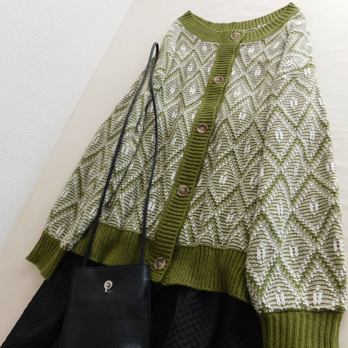 Yahoo!オークション - レトロガール 新品同様 カーディガン b168