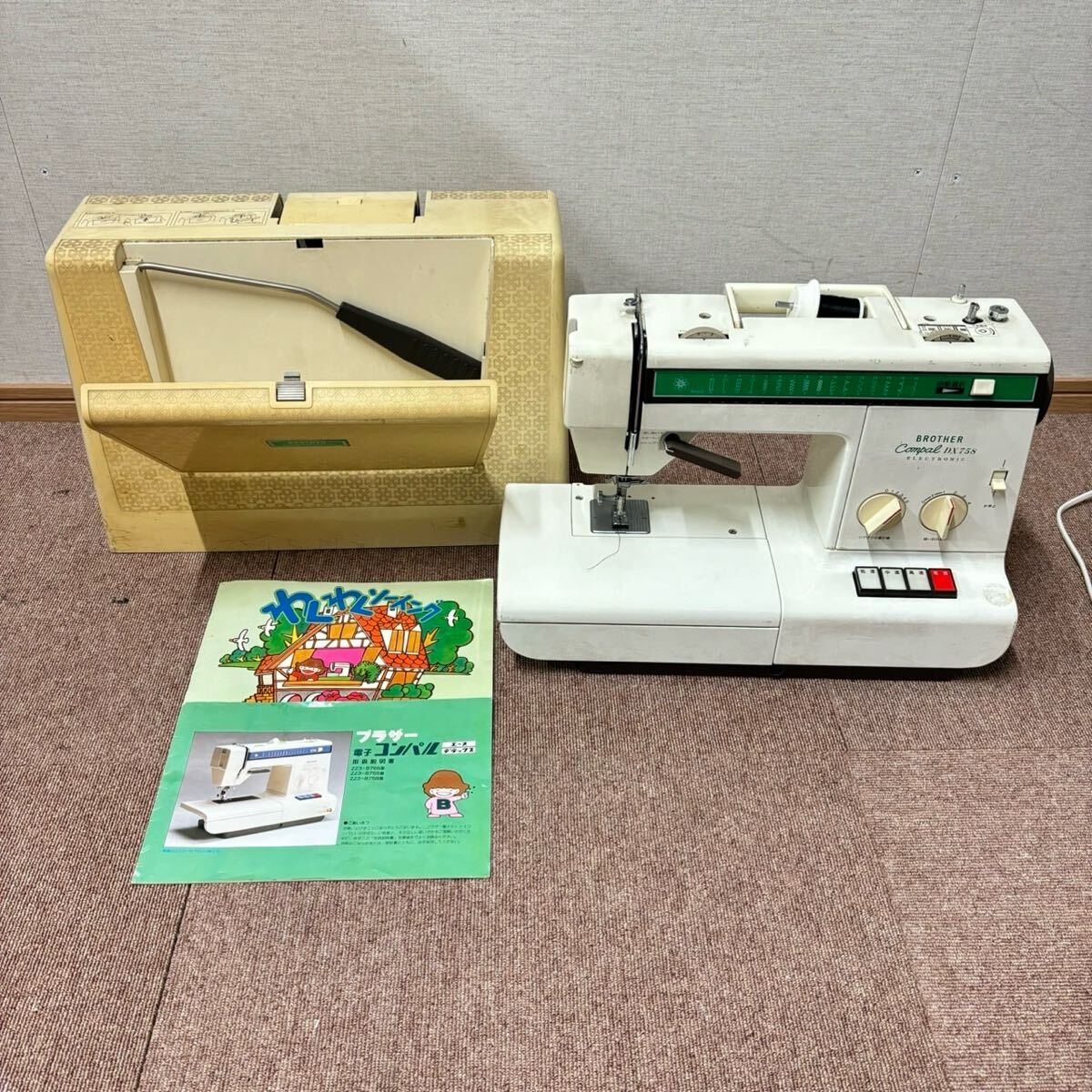 Yahoo!オークション - brother ブラザー ZZ3-B758 ミシン 電動ミシン ...