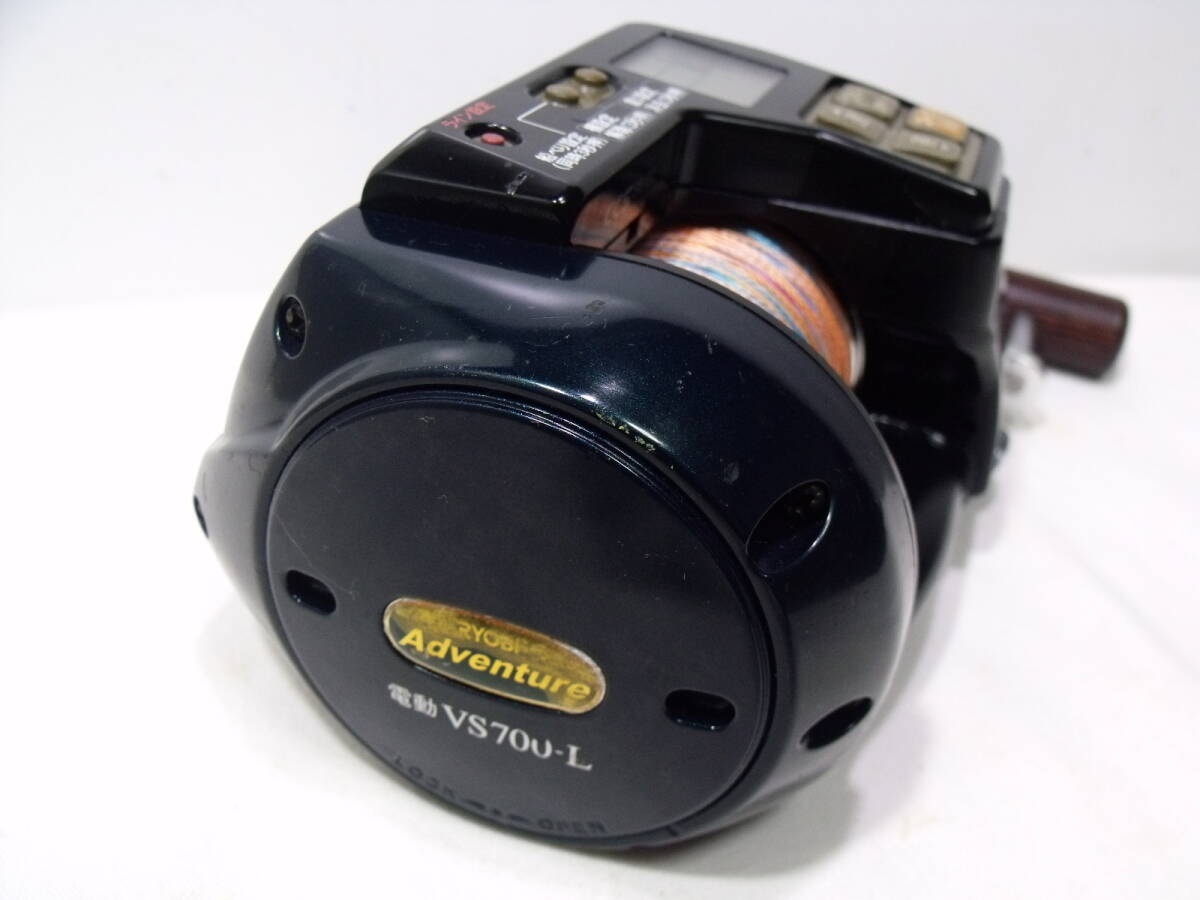 Yahoo!オークション - リョービ Adventur電動 VS700-LRYOBI 電動リール...
