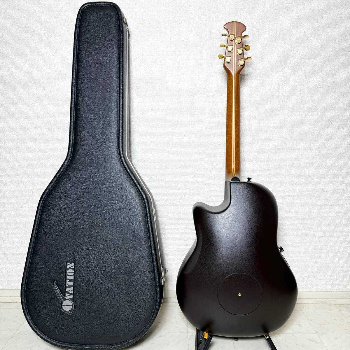 Yahoo!オークション - 美品 Ovation Elite 1768 エレアコ アコーステッ...