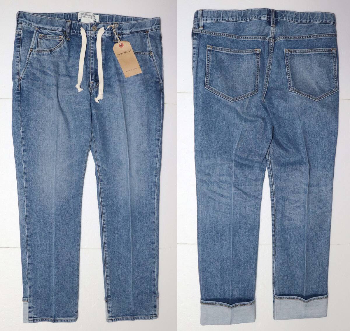 Yahoo!オークション - 定価22800 新品 本物 REMI RELIEF デニム パンツ...