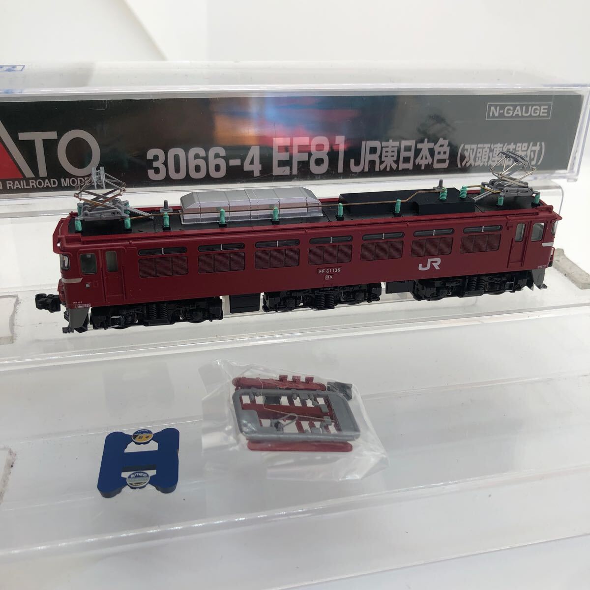 Yahoo!オークション - 加工品 動作確認済 KATO EF81 双頭連結器付 JR東...