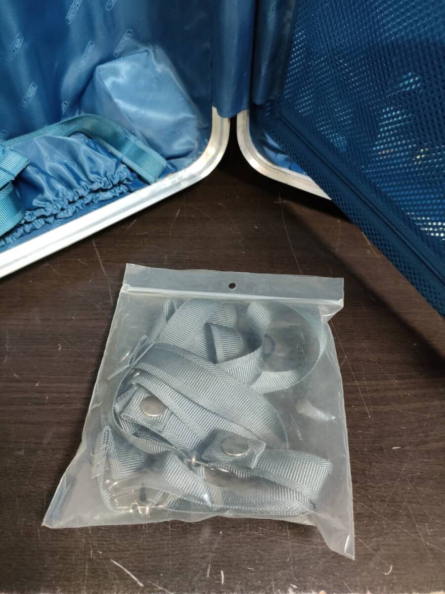 Yahoo!オークション - RIMOWA 稀少トパーズマルチホイール青ロゴ45L 20...