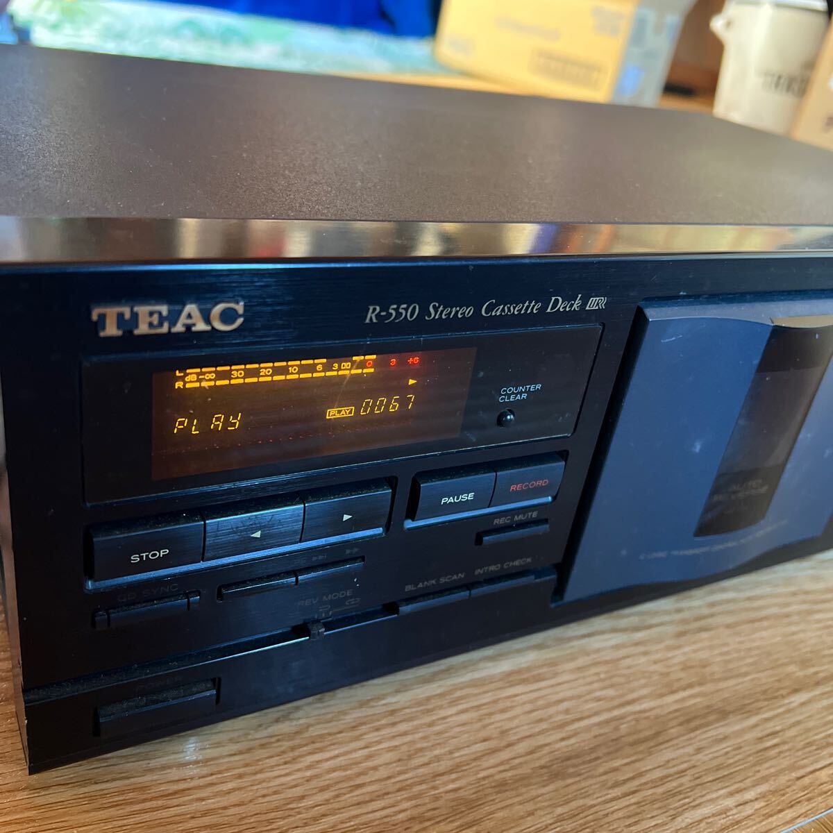 カセットデッキTEAC R-550(一般)｜売買されたオークション情報、yahooの商品情報をアーカイブ公開 - オークファン（aucfan.com）