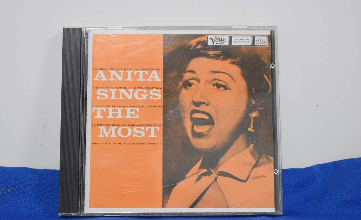 Yahoo!オークション - CD Anita Oday シングスモスト J33J25035 Verve ...