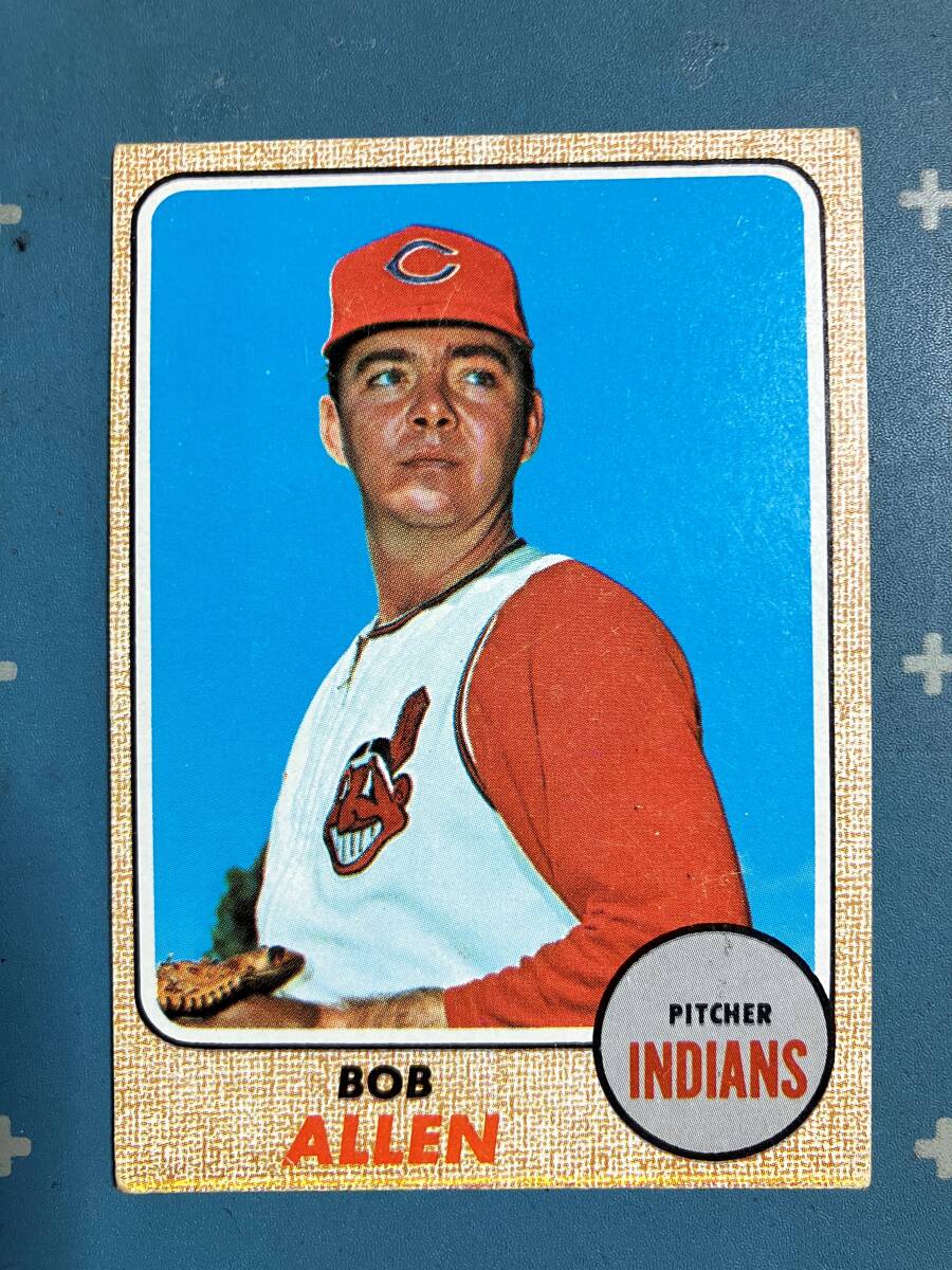 Yahoo!オークション - 1968 Topps Baseball #176 Bob Allen Cleveland ...