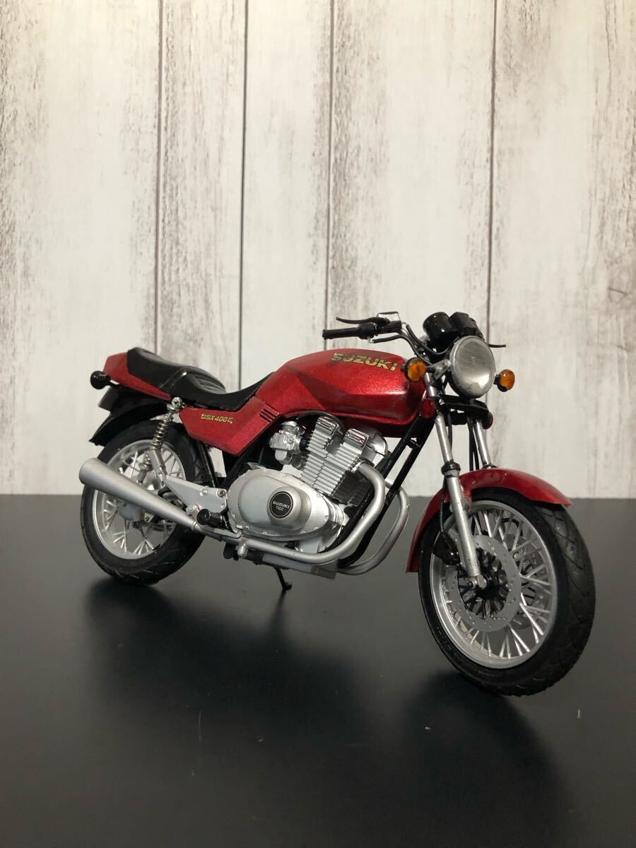 Yahoo!オークション - GSX400E 刀 ゴキ プラモデル 1/12 バイク オート...