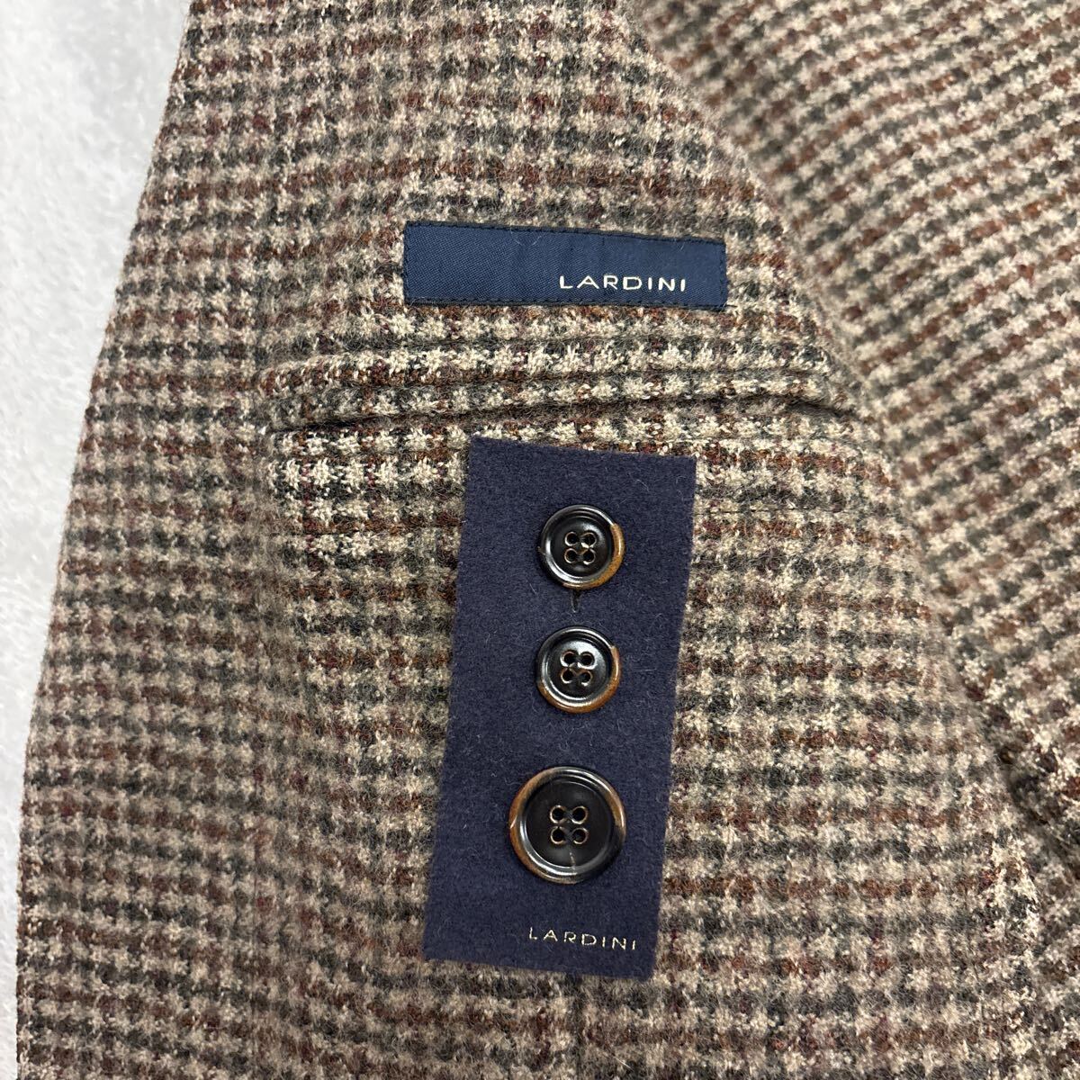 Yahoo!オークション - ラルディーニ LARDINI ツイード ジャケット 42