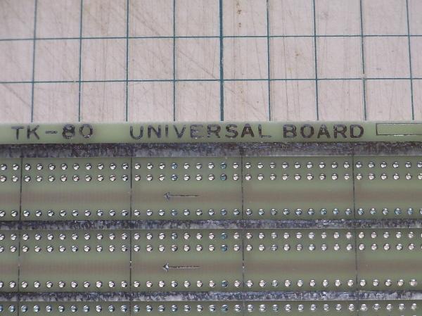 Yahoo!オークション - NEC TK-80 UNIVERSAL BOARD