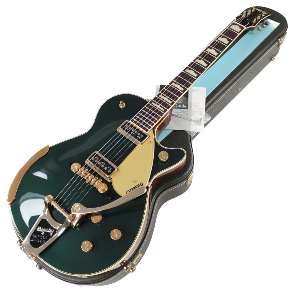 エレキギター GRETSCH G6128T-57 Vintage Select '57 Duo Jet with Bigsby Cadillac Green 2019年製 グレッチ 6128 ...