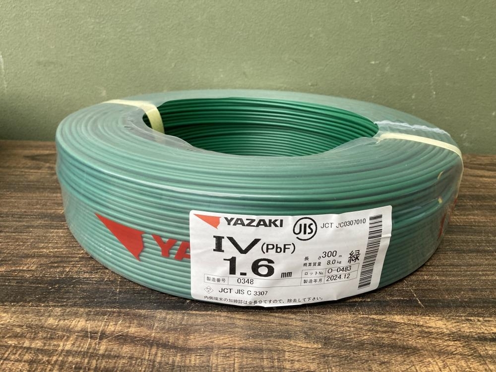 Yahoo!オークション - 022 未使用品・即決価格 YAZAKI 矢崎電線 IVケー...