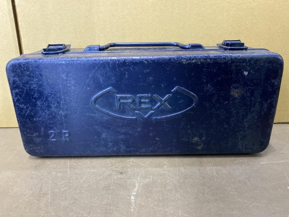 Yahoo!オークション - 007 ジャンク品 REX 手動ねじ切り 2R 実動作未確...