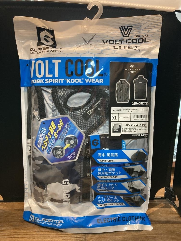 Yahoo!オークション - 024 未使用品 コーコス信岡 VOLTCOOL LITE XLサ...