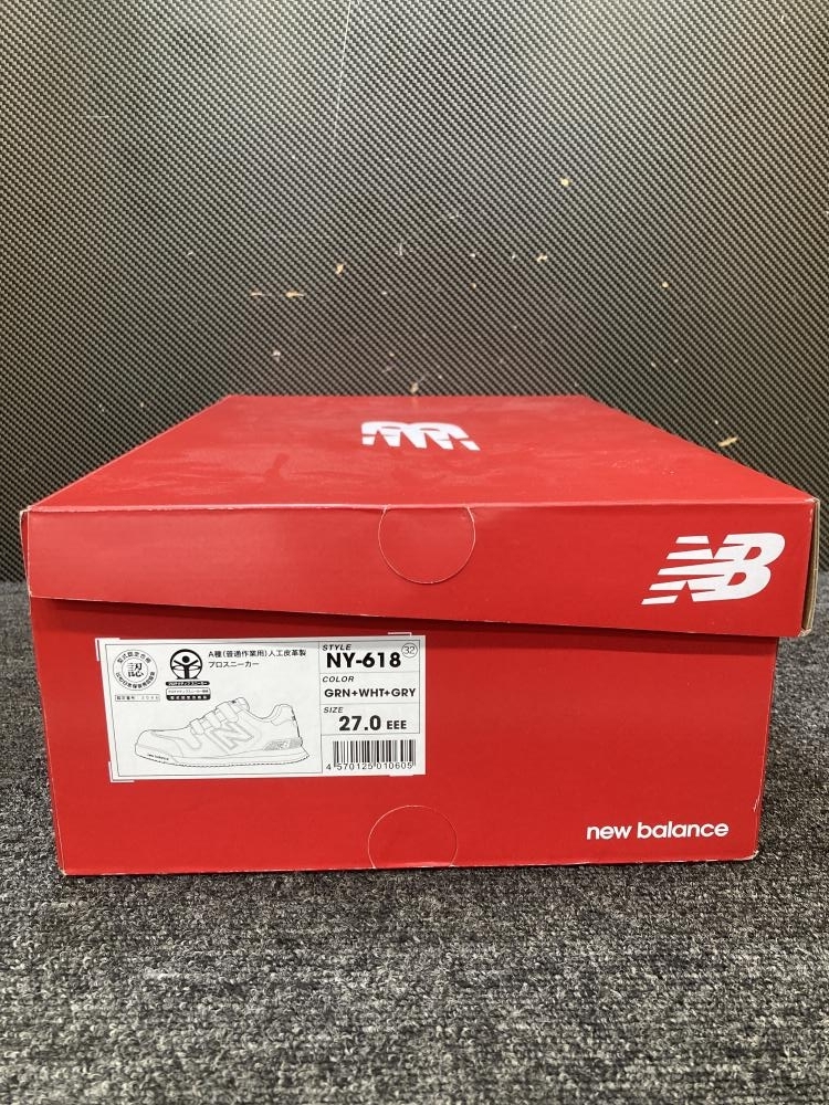 Yahoo!オークション - 013 未使用品 ニューバランス 安全靴 プロスニー...