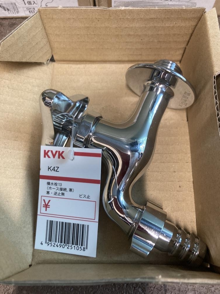 Yahoo!オークション - 020 未使用品・即決価格 KVK 横水栓 K4Z-JAN 4個...