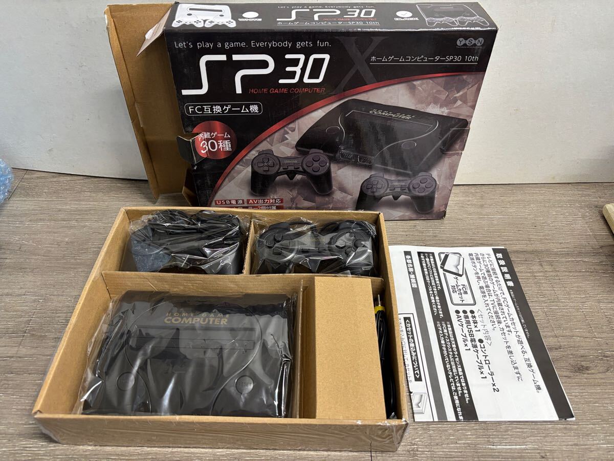 Yahoo!オークション - FC ホームゲームコンピューターSP30 10th 未チ...