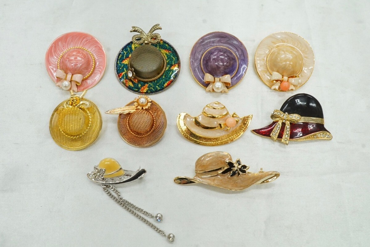 Yahoo!オークション - B96 帽子 本真珠 本珊瑚付き含む ゴールドカラー...