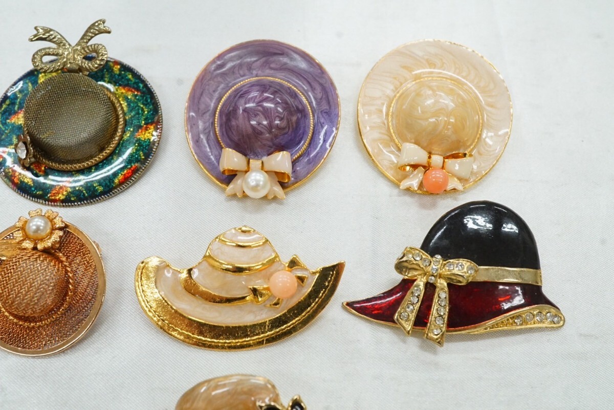 Yahoo!オークション - B96 帽子 本真珠 本珊瑚付き含む ゴールドカラー...