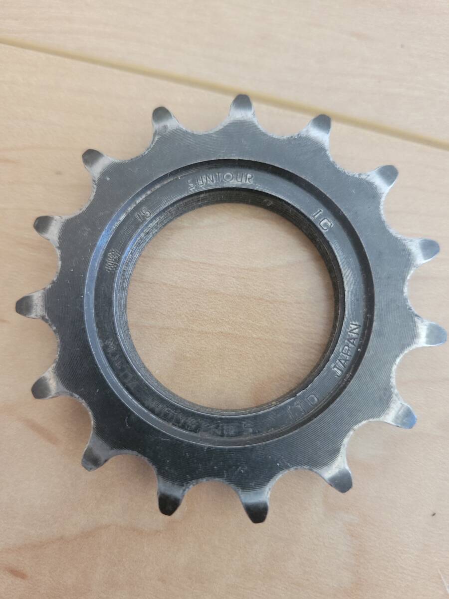 Yahoo!オークション - 固定コグ 15t NJS SUNTOUR 小ギア 厚歯 シマノ ...
